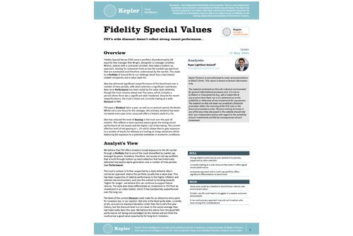 Fidelity Special Values PLC (UK) | Investment Trusts